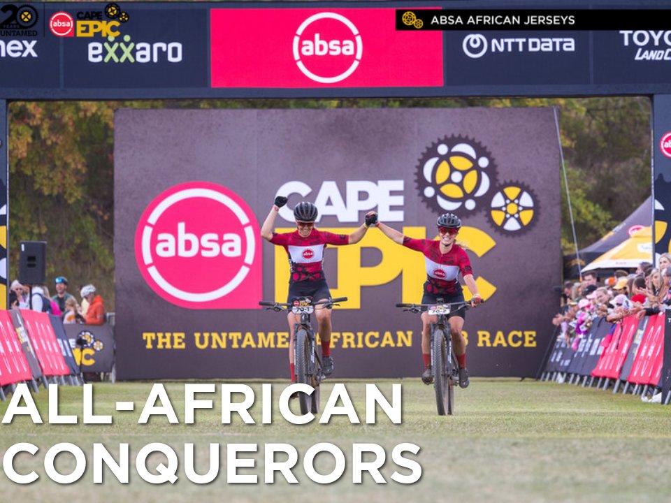 Absa African Jersey Winners - 2024 Absa Cape Epic Chapter 4